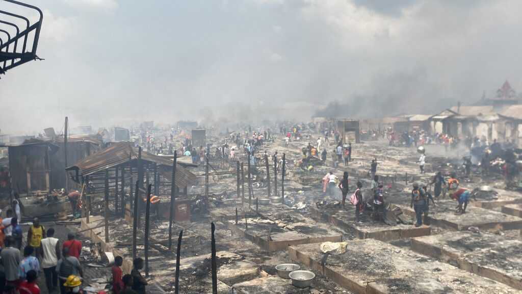 Videos: Kantamanto Market fire leaves traders counting the cost ...