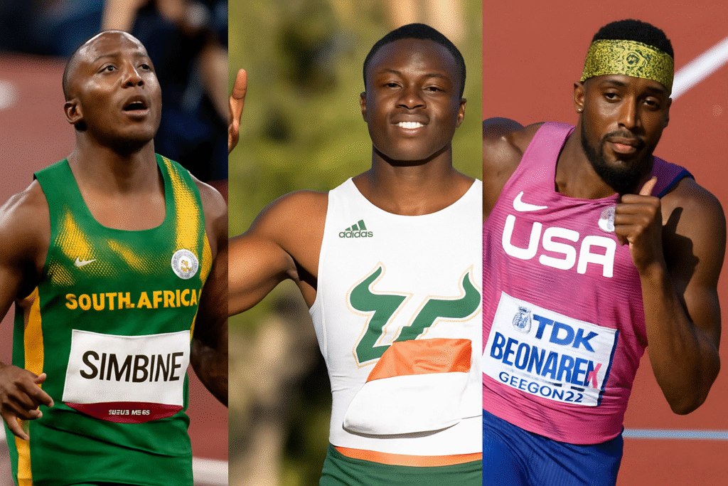 Top 10 Fastest Men in the World in 2025 2025