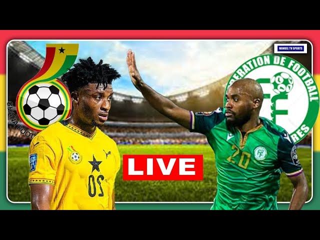 Ghana vs Comoros Live Streaming: TV Channels, Time & How to Watch 2025